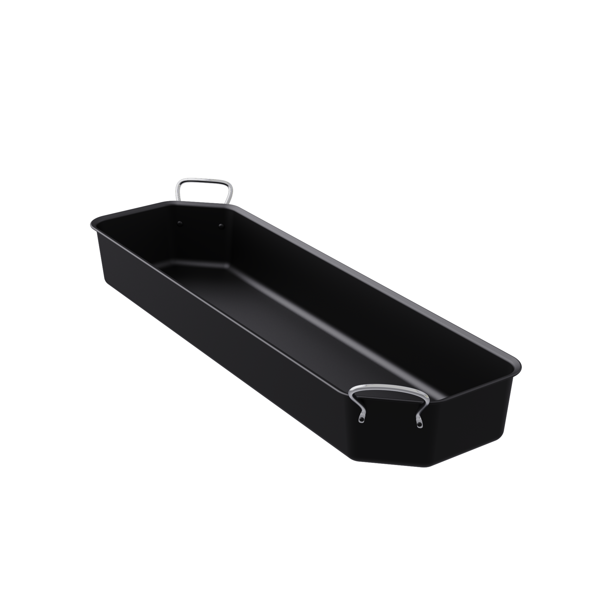 Ore Black Stainless Steel Greblon 2/4 Gastro Crock 162x530x70mm — Dalebrook