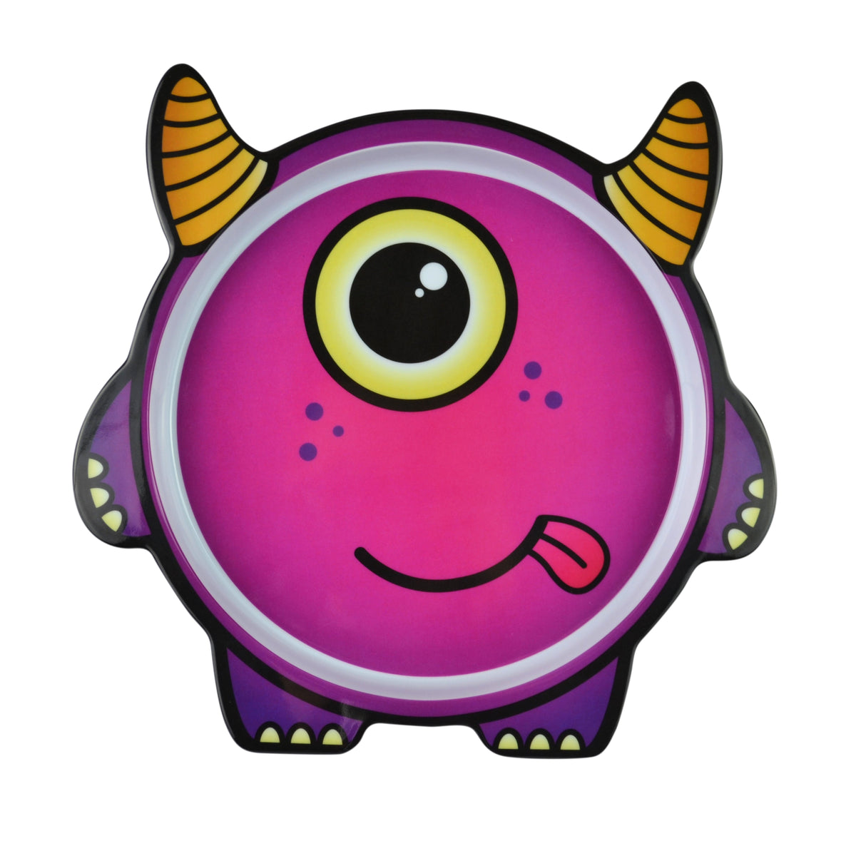 Bert the Monster Melamine Plate w/sf 245x240x22mm — Dalebrook
