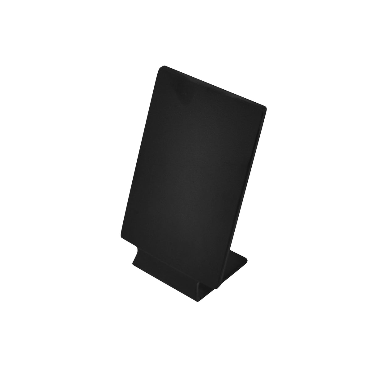 A6 Black Melamine Ticket Stand Matt Finish — Dalebrook