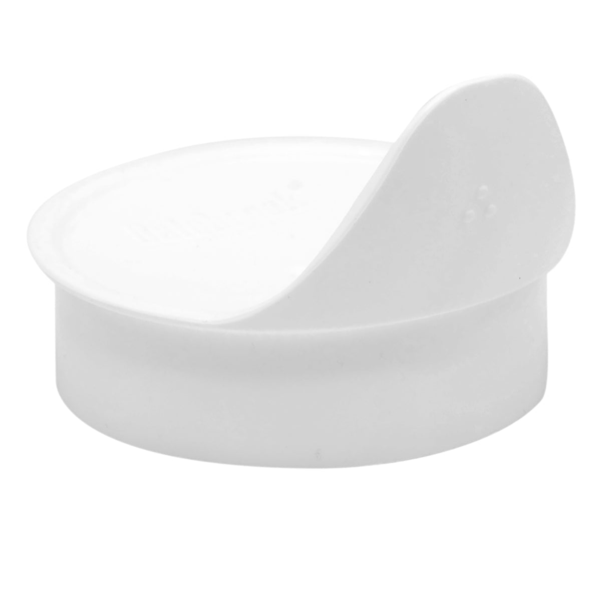 Omni White Silicone Funnel Lid 93x63mm — Dalebrook