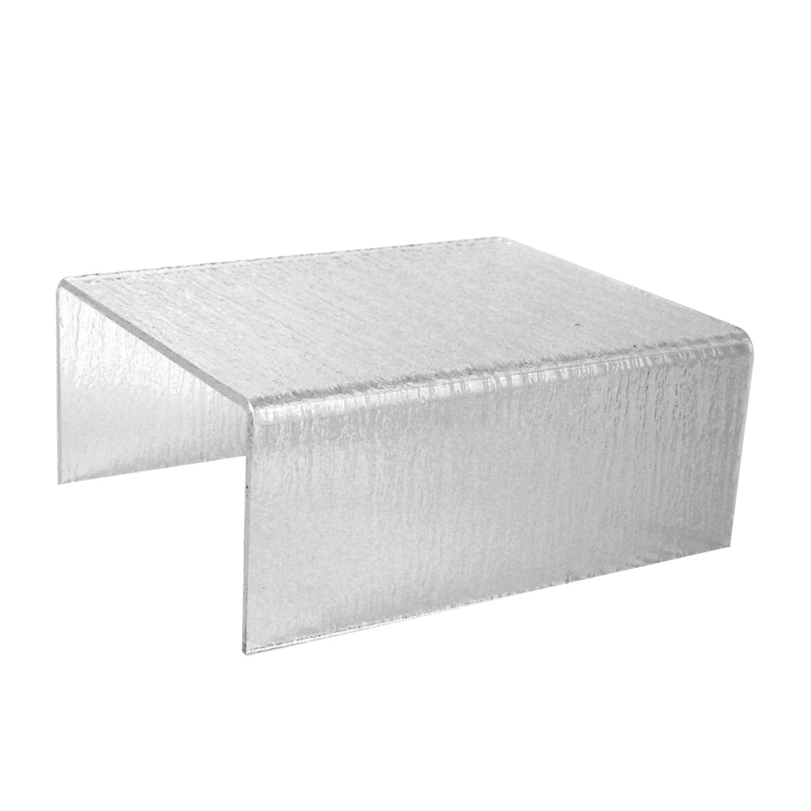 Clear Textured Acrylic Riser 305x250x125mm — Dalebrook