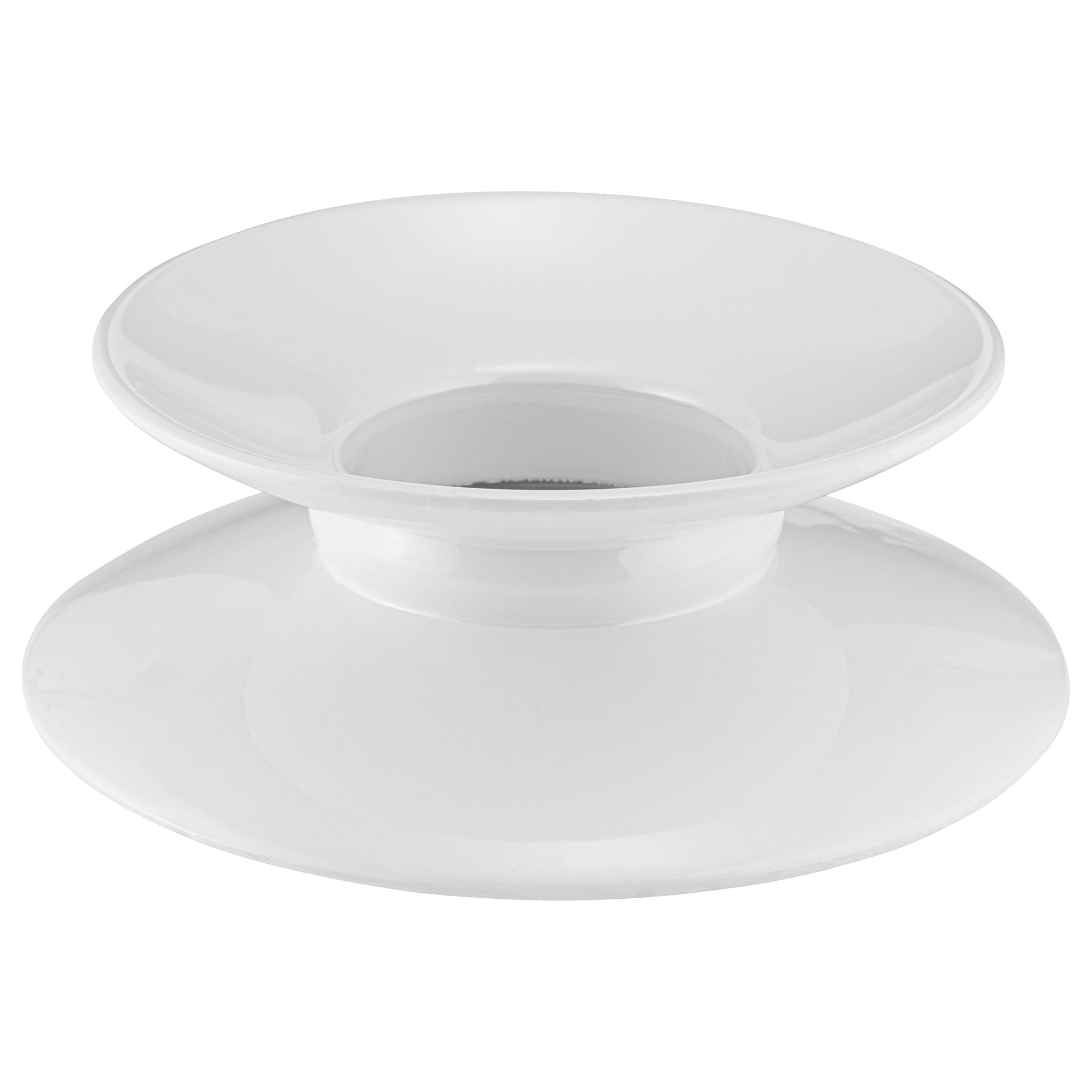 White Melamine Pedestal Stand (Plain) — Dalebrook