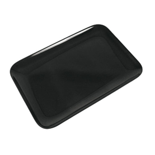 Black Melamine Tray 200x290mm — Dalebrook