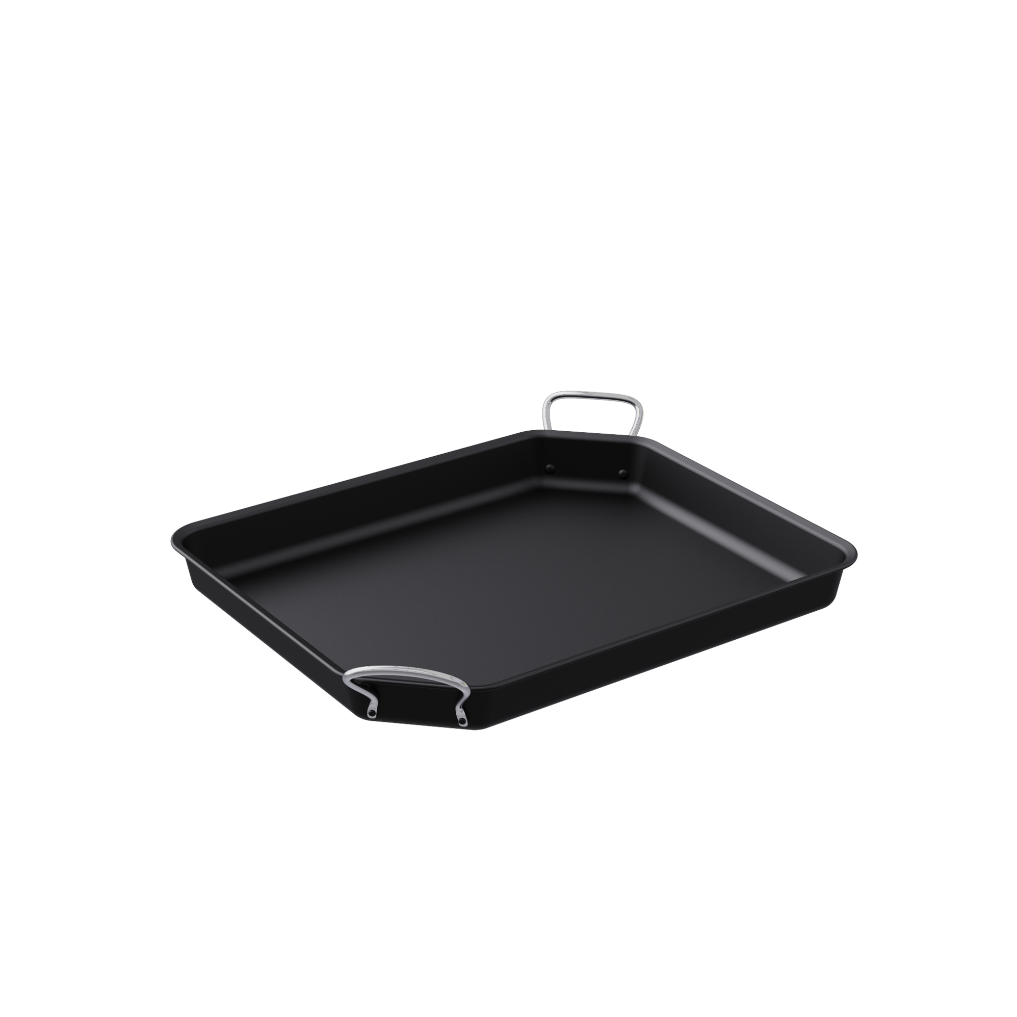 Ore Black Stainless Steel Greblon 2/4 Gastro Tray 162x530x35mm — Dalebrook