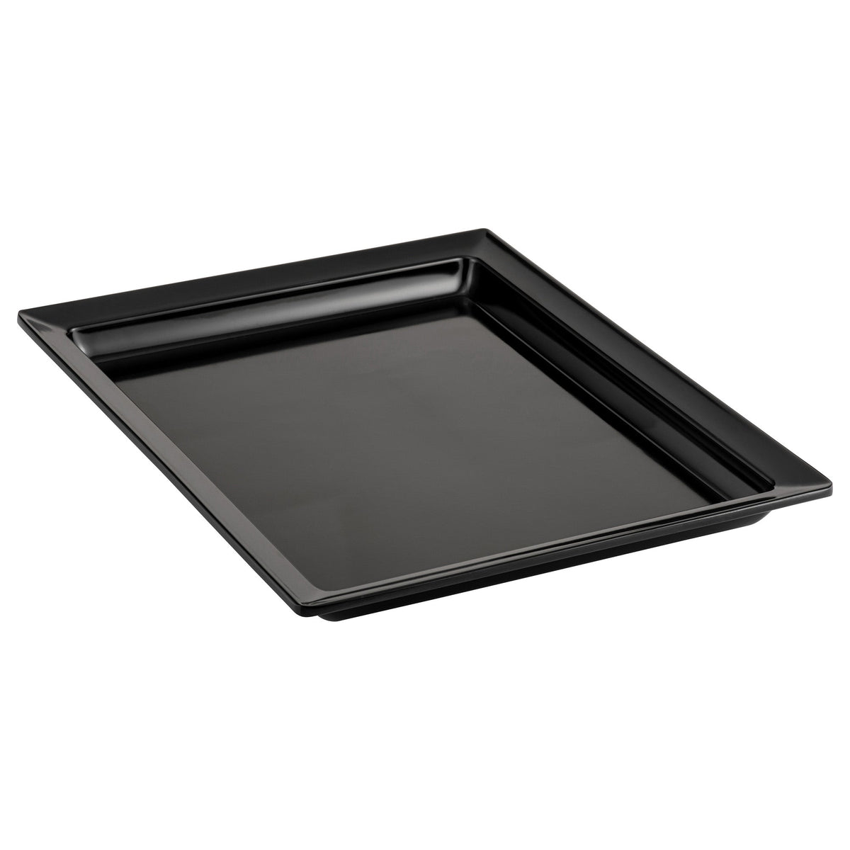 Black 1/2 Size 30mmH Melamine Classico Tray 700ml — Dalebrook