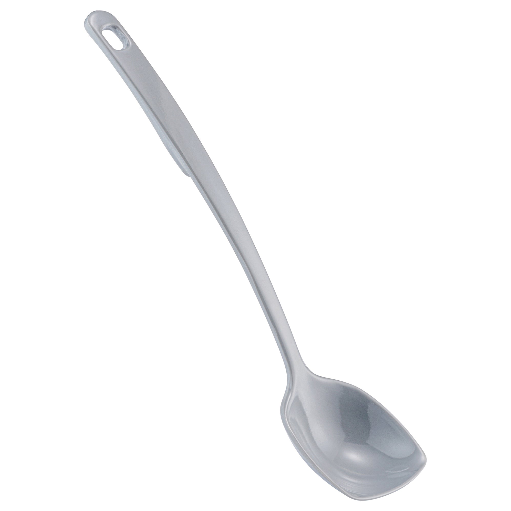 Grey Melamine Solid Spoon 250mm — Dalebrook