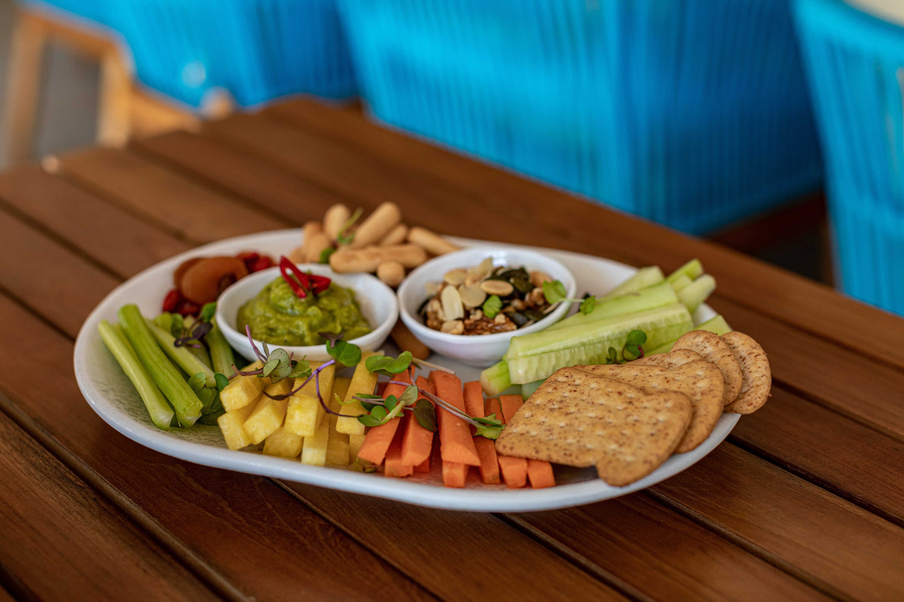 Mineral Melamine Crackle Platter 229mm x 305mm x 30mm — Dalebrook