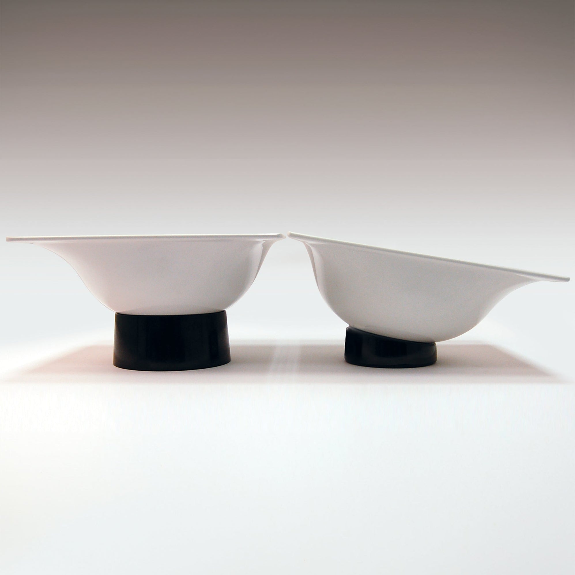Black Melamine Non-Slip Slanted Riser 90x30mm — Dalebrook