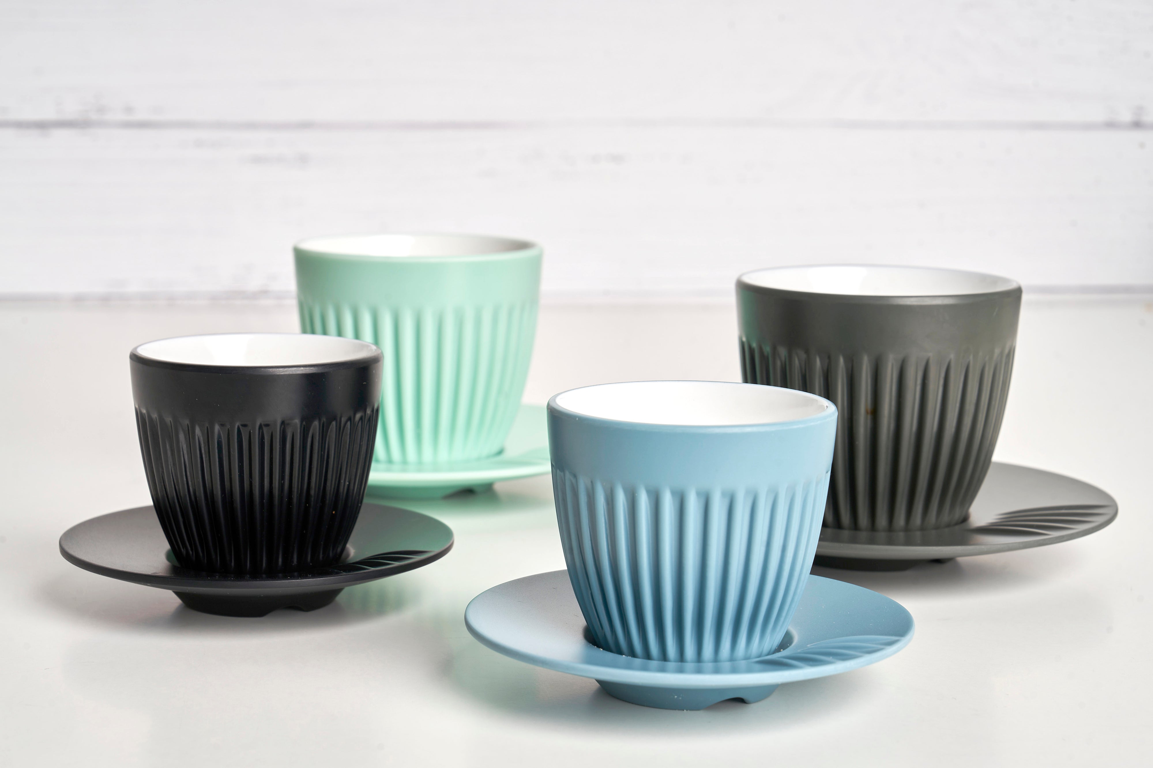 Talon Noir Melamine Tea Cup 87x76mm 180ml — Dalebrook