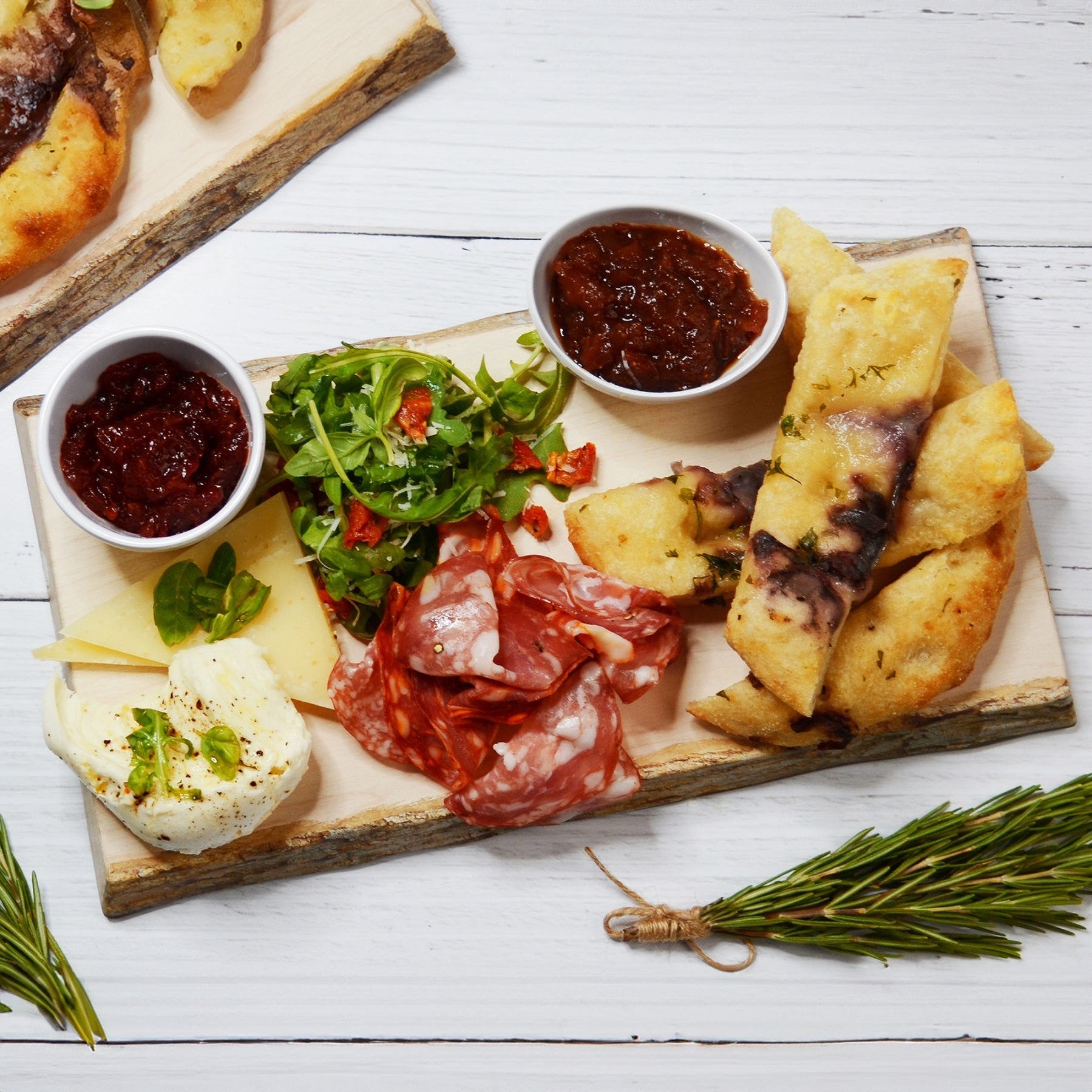 Wood Bark Melamine Platter — Dalebrook